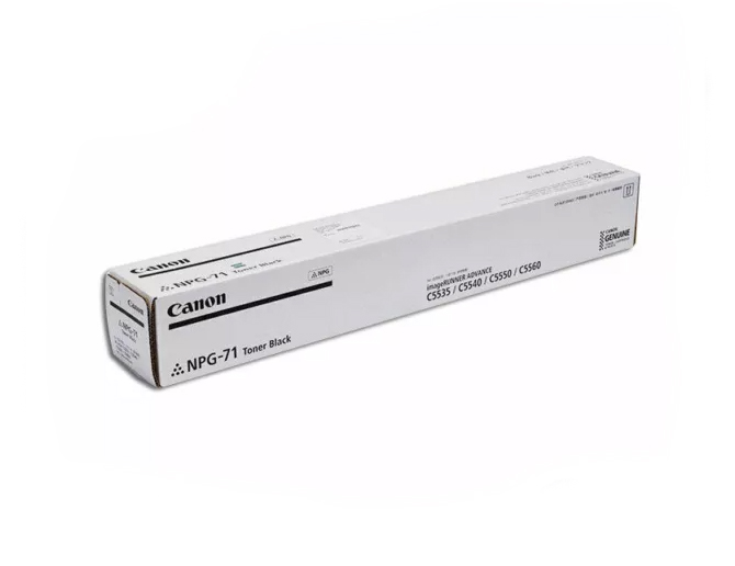 Canon NPG-71 Black Toner Cartridge TG-71 - Copiers Hub Australia