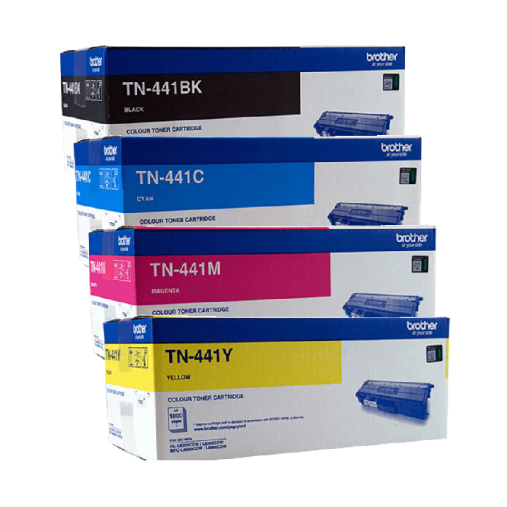Brother TN-441 CMYK Complete Toners Set - Copiers Hub Australia