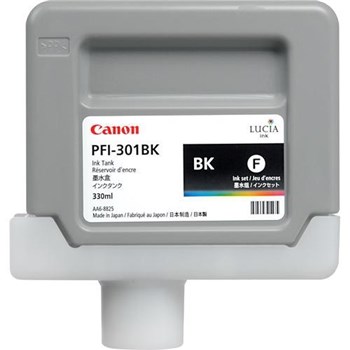 Canon PFI301BK Black Ink Cartridge - Copiers Hub Australia